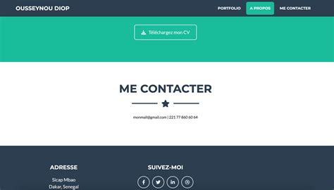 Créer Son Portfolio Avec Htmlcss Et Bootstrap
