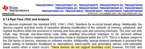 Tms320f28027f Bsdl Model C2000 Microcontrollers Forum C2000™︎ Microcontrollers Ti E2e