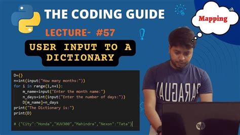 User Input To A Dictionary In Python Run Time Entry Python