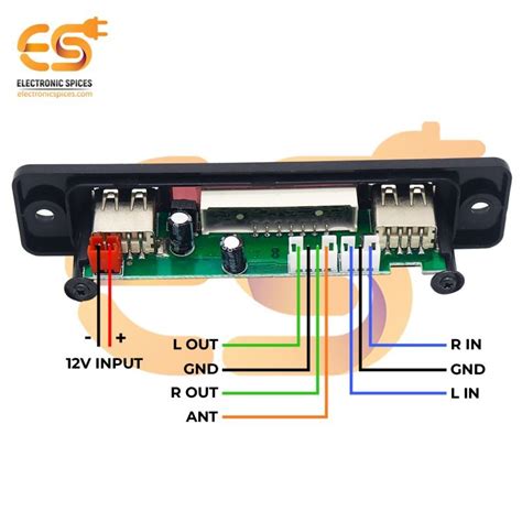 Buy Bluetooth Mp3 Usb Charging Port Fm Radio Player And Decoder Module