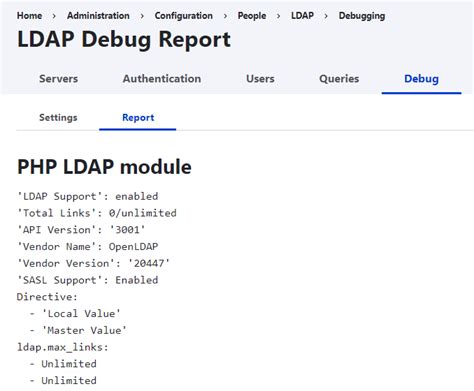 troubleshooting lightweight directory access protocol drupal wiki guide on