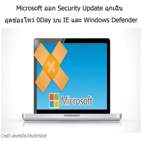 Bhatara Progress Microsoft ออก Security Update ฉุกเฉิน อุดช่องโหว่ 0day บน Ie และ Windows