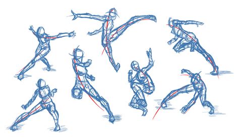 8 23 14 Line Of Action Practice By Patchy9 On Deviantart