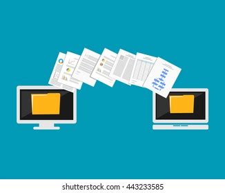 Data Security File Sharing Over Royalty Free Licensable Stock Vectors Vector Art