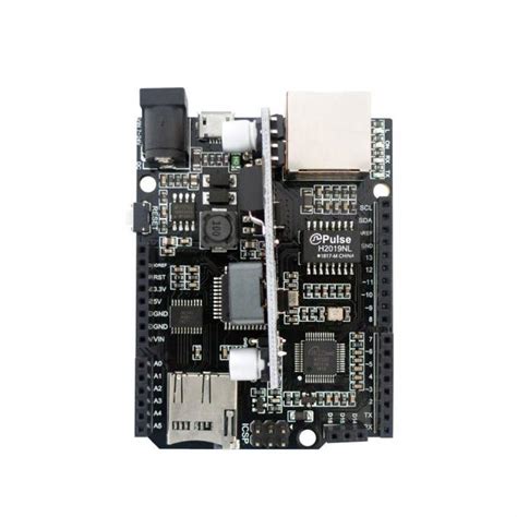 Leonardo ETH V2 на ATmega32U4 и W5500 с POE от Robotdyn купить в