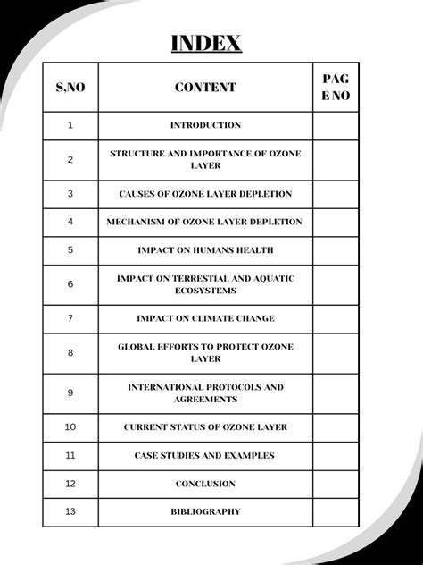 Introduction 1 Page Definition The Ozone Layer Is A Layer Of Ozone