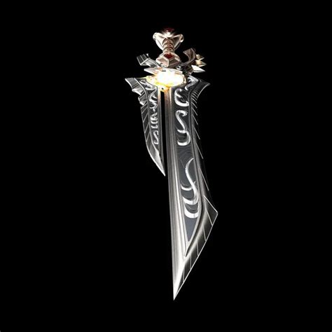 Anduin Wrynn Wow Sword 3d Printing Model Stl