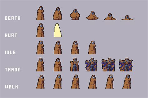 Trader Cyberpunk Pack By Free Game Assets Gui Sprite Tilesets