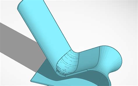 3d Design Curve Chair Tinkercad
