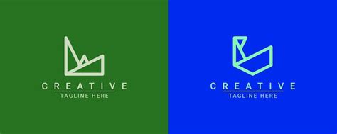 Premium Vector Modern Creative Minimalist Logo Design