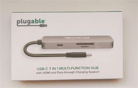 Plugable Usb C In Multi Function Hub Computers Tech Parts Accessories Cables