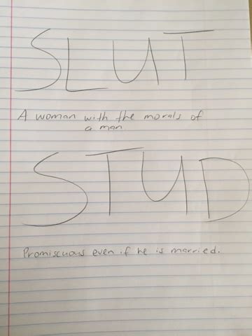 Sociology Project Chapter Sexual Double Standard