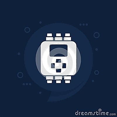 PLC Vector Icon Programmable Logic Controller CartoonDealer