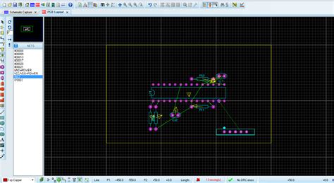 Pcb Design How To Connect Pins With Ratsnest Connection After Netlist Transfer In Proteus Ares