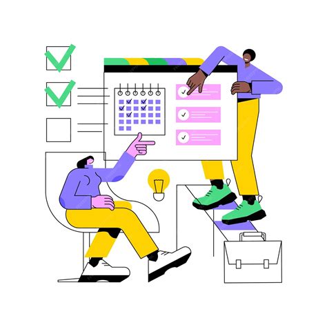 Premium Vector Project Management Abstract Concept Vector Illustration