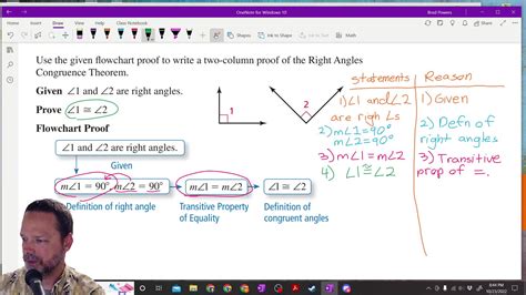 Di Geometry Definition Of A Flowchart Proof With Example