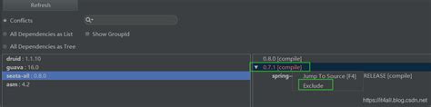 Idea Maven Helper 插件 Maven依赖冲突解决 Jar包冲突解决idea Jar依赖插件 Csdn博客