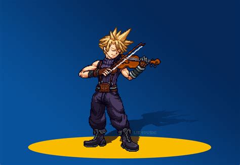Cloud Strife Theatrhythm By Lisnovski On Newgrounds