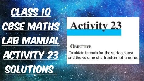 Maths Lab Manual Class 10 Goyal Brothers At Savannah Cawthorne Blog