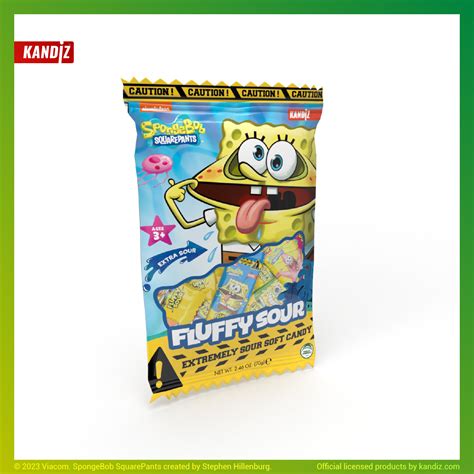 Fluffy Sour Spongebob Squarepants X Kandiz