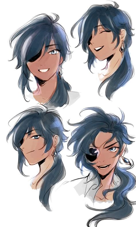 Kaeya Genshin Impact Fanart Impact Fan Art Sketches