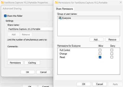 Permissions Windows Shared Folder Accessible Only By Administrators