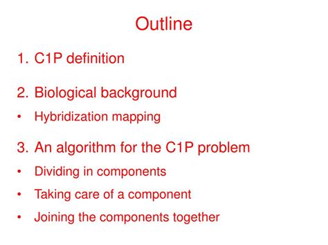 Ppt An Algorithm For The Consecutive Ones Property Powerpoint Presentation Id 4267609