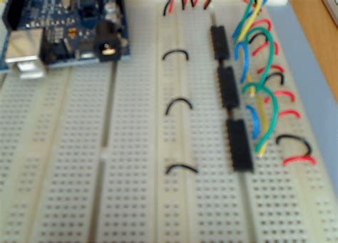Shiftout Problem With More Than One Shift Register Interfacing Arduino Forum