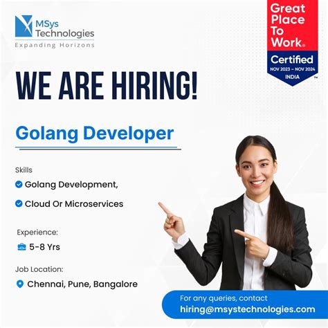 Msys Technologies On Linkedin Software Engineer 4 To 8 Years Any Location