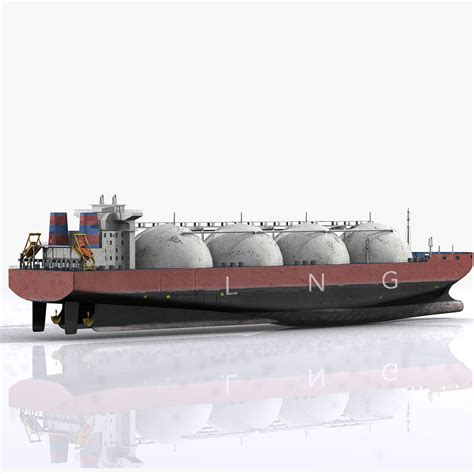 Lng 유조선 3d 모델 199 Max Fbx Obj 3ds Free3d