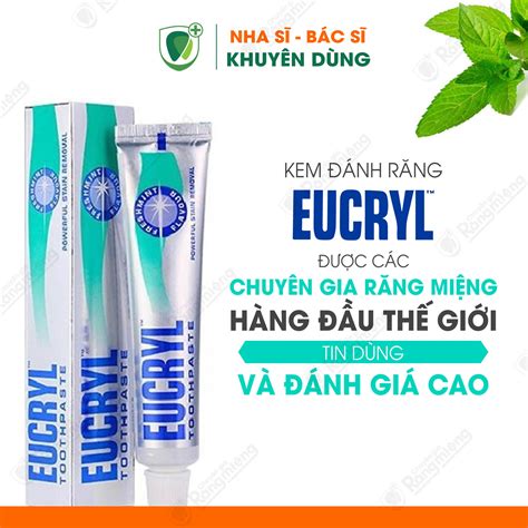 Kem đánh Răng Eucryl Toothpaste 62g