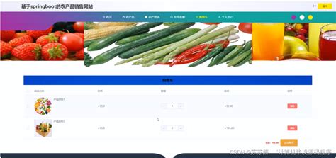 计算机毕业设计springboot的农产品销售网站c3b0i9【附源码 数据库 部署 lw】 csdn博客