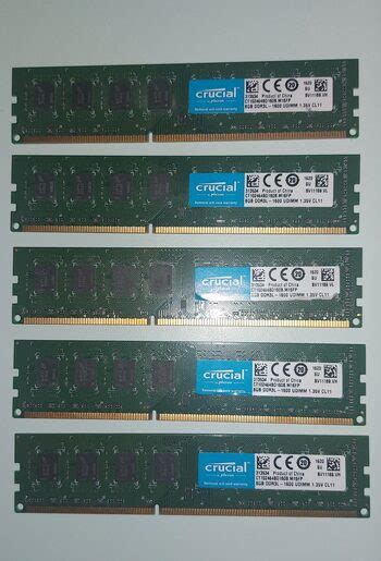 Comprar Crucial 8 Gb 1 X 8 Gb Ddr3 1600 Green Pc Ram