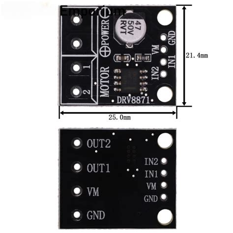 Drv8871 H Bridge Brushed Dc Motor Driver Breakout Board Cho Arduino Điều Khiển Pwm 36a Max Nội