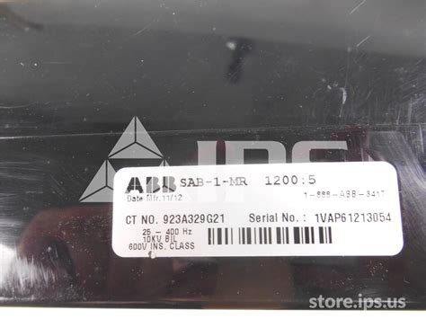 Abb Ite Bbc Abb Sab 1 Current Transformer 12005
