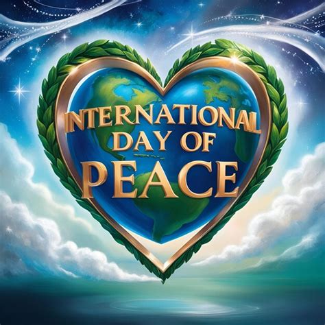 Celebrating Harmony International Day Of Peace Premium Ai Generated Image