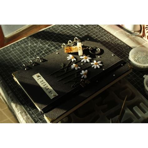 Jual Notebook Ring Notebok Vintage Journal Cover Kain Notebook Klasik Diary Journal