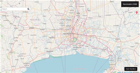 Nominatim Browser Examples Codesandbox