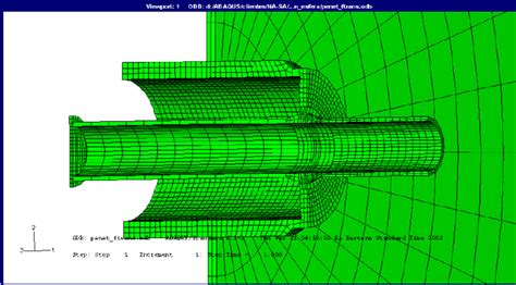 Detail Of The Finite Element Model Developed For The Penetration Of The Download Scientific