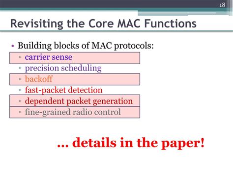 ppt enabling mac protocol implementations on software defined radios