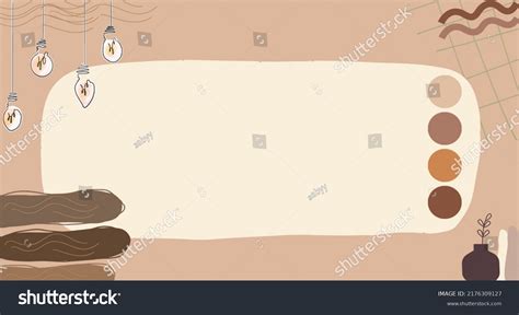 Aesthetic Background Presentation Template Stock Illustration 2176309127 Shutterstock