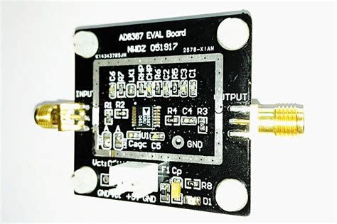 new ad8367 500m 45db variable gain linear amplifier vga agc ebay