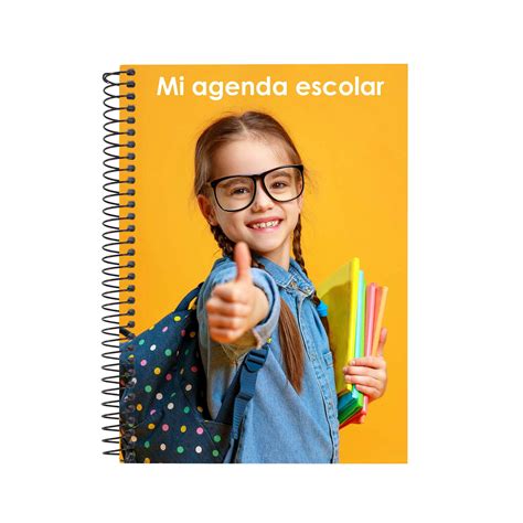 Agenda Escolar Con Foto Personalizada 100print