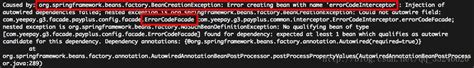Orgspringframeworkbeansfactorybeancreationexception异常的解决办法nacos Caused By Org