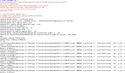 Can T Install Gsl Package When Up To Date Gsl Library Is Installed Issue Robinhankin Gsl