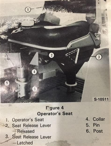 Ford 455c Backhoe Seat Removal Yesterdays Tractors Forums
