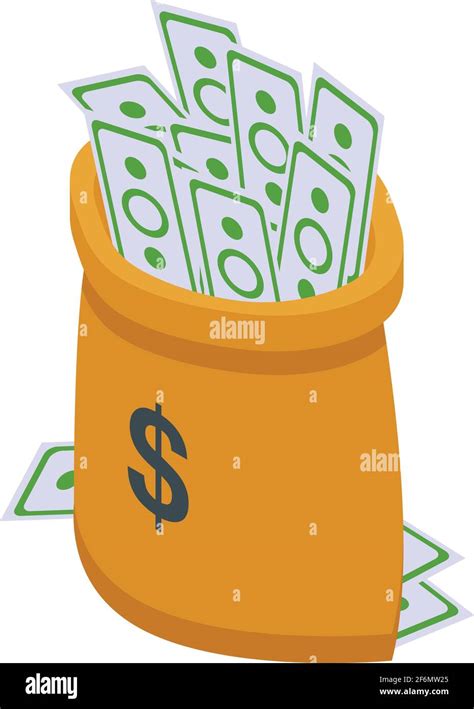 Money Inheritance Icon Isometric Of Money Inheritance Vector Icon For Web Design Isolated On