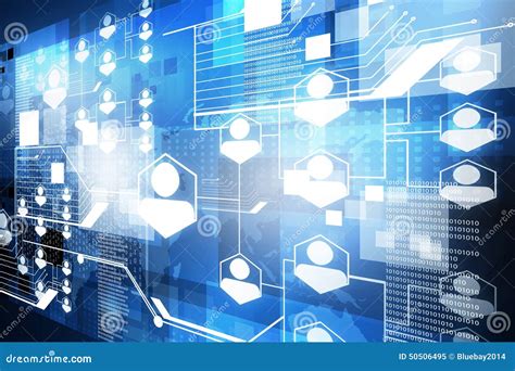 Connections Concept Vector Network Background For Business Presentation Eps10 Abstract