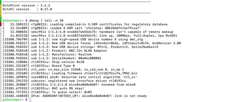Wifi Adapter On Raspberry Pi 2 Networking Octoprint Community Forum