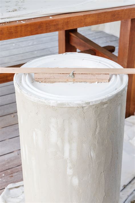 Making A Diy Outdoor Rendered Table — Smor Home